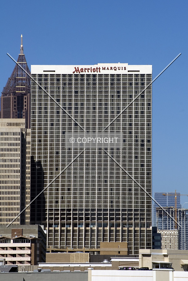 Marriott Marquis Hotel Photo 102-157-353 - Stock Image - SKYDB