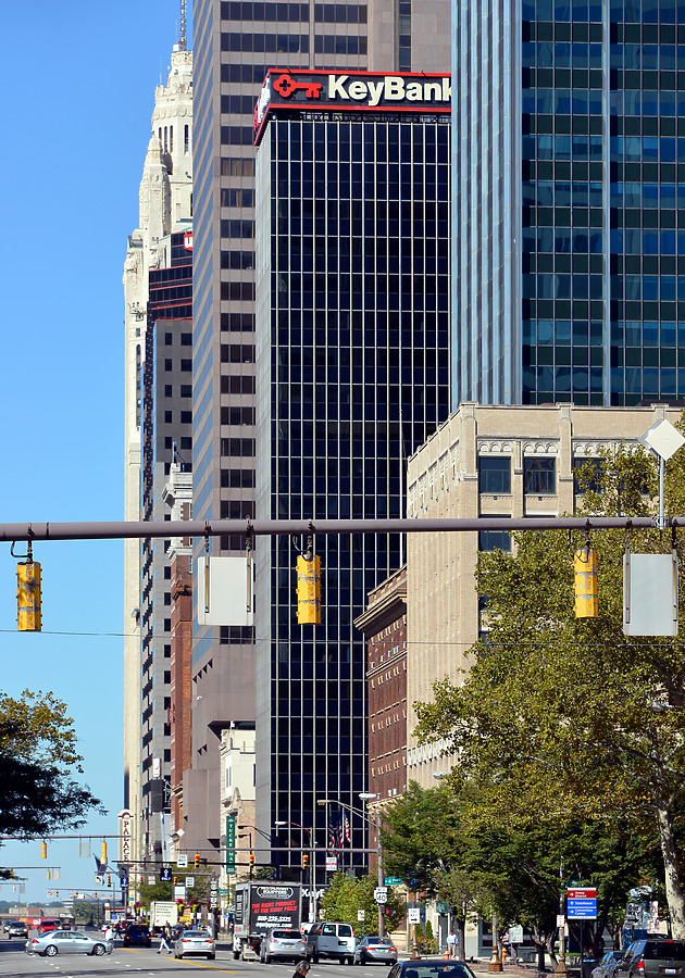 Key Bank Building Photo 114-094-536 - Stock Image - SKYDB