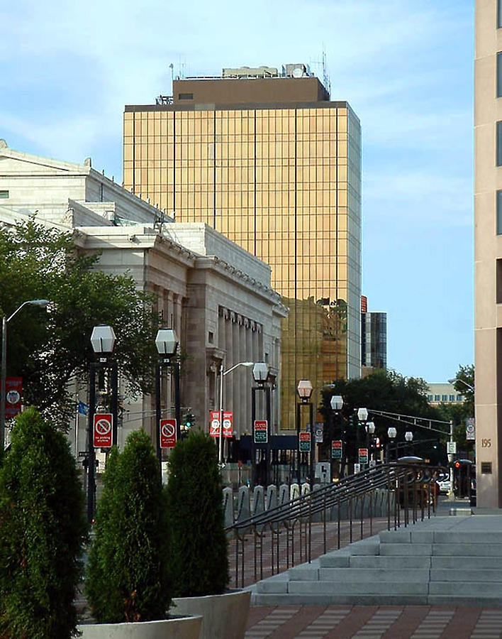 Gold Building Photo 115-351-114 - Stock Image - SKYDB