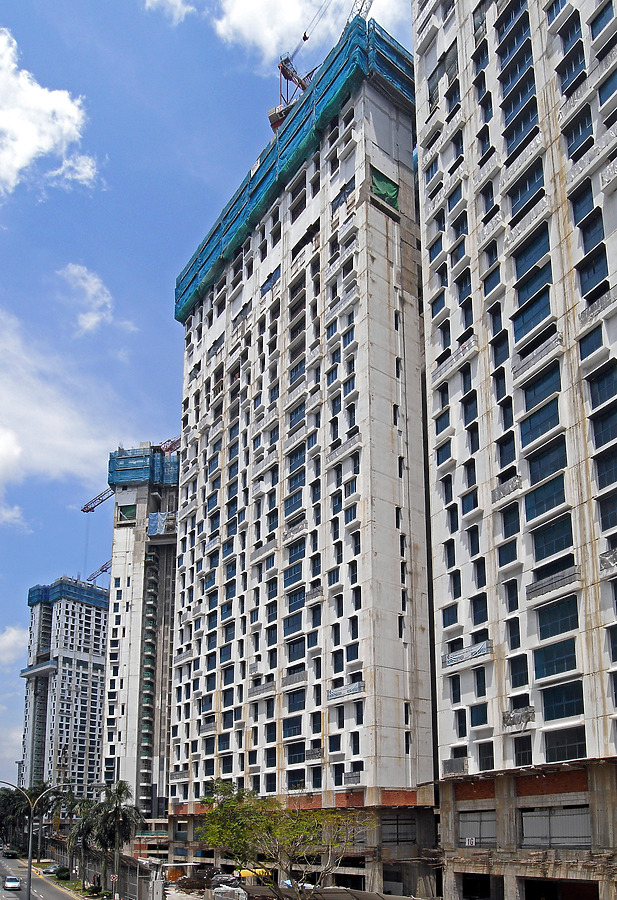 The Pinnacle@Duxton Block 1F Photo 132-555-127 - Stock Image - SKYDB