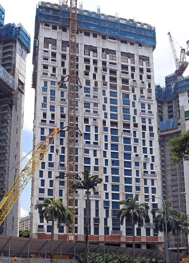 The Pinnacle@Duxton Block 1E Photo 136-488-180 - Stock Image - SKYDB