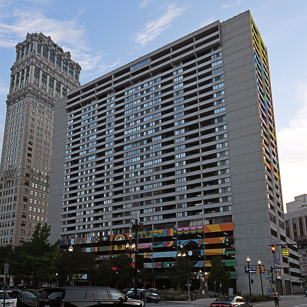 Detroit City Apartments Photo 146-613-948 - Stock Image - SKYDB