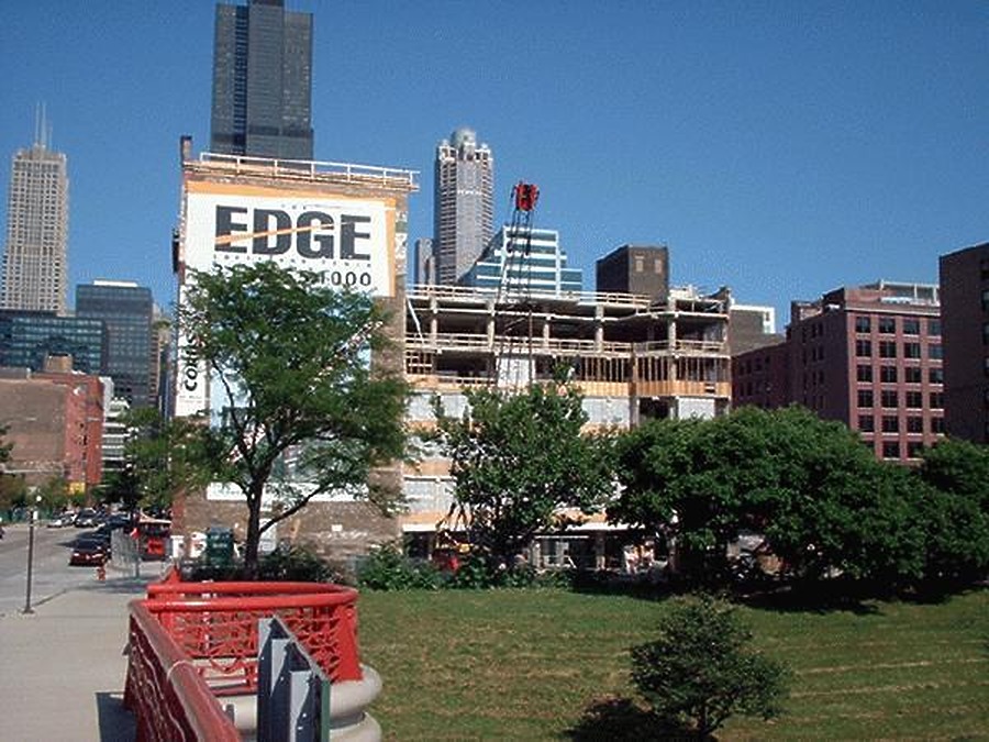 The Edge Lofts and Tower Photo 148-237-288 - Stock Image - SKYDB