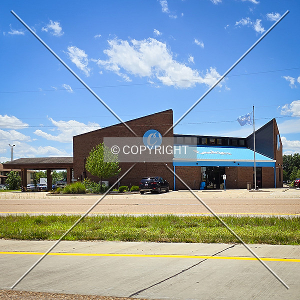 TheBANK of Edwardsville Photo 152-063-987 - Stock Image - SKYDB