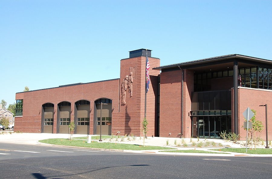 Greeley Fire Department Station 1 Photo 153-958-022 - Stock Image - SKYDB