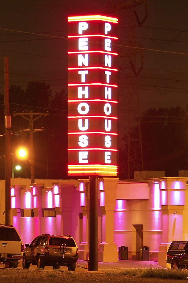 Penthouse Club Sign Photo 162-507-451 - Stock Image - SKYDB