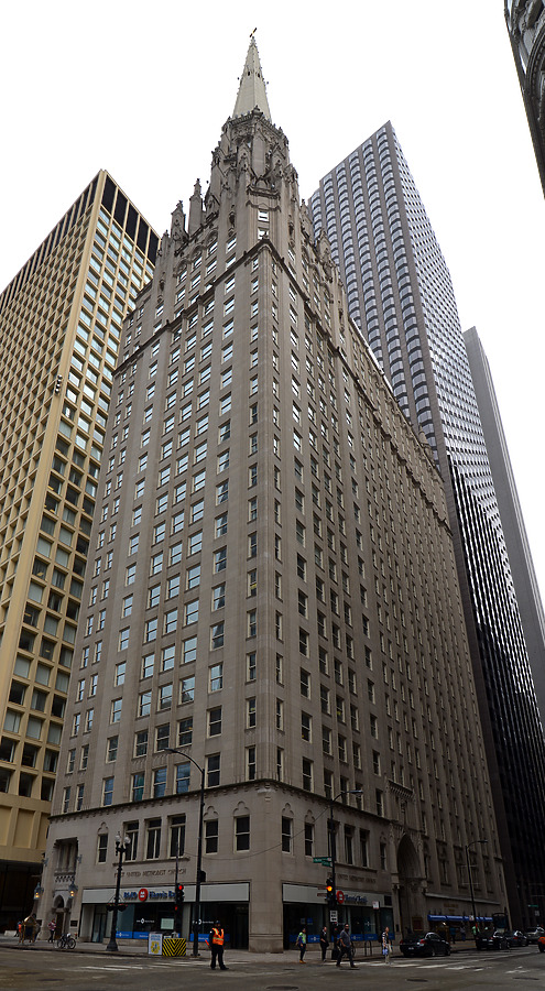 Chicago Temple Building Photo 196-051-498 - Stock Image - SKYDB