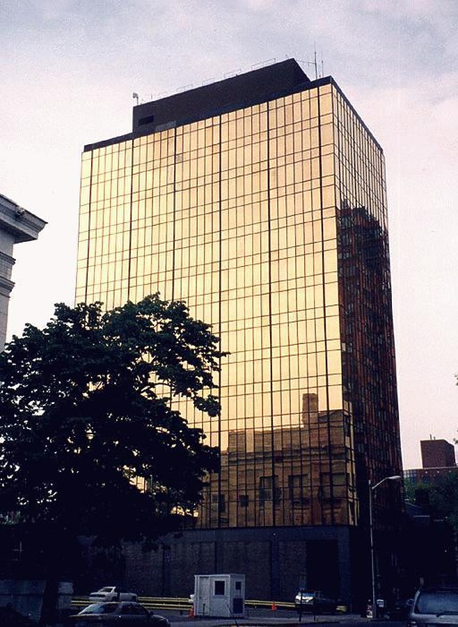 Gold Building Photo 224-079-089 - Stock Image - SKYDB