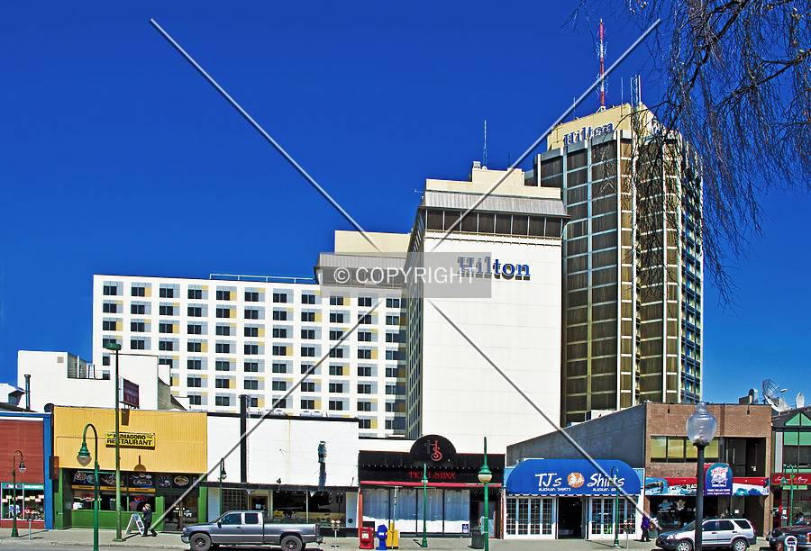 Hilton Anchorage West Tower Photo 286-643-846 - Stock Image - SKYDB