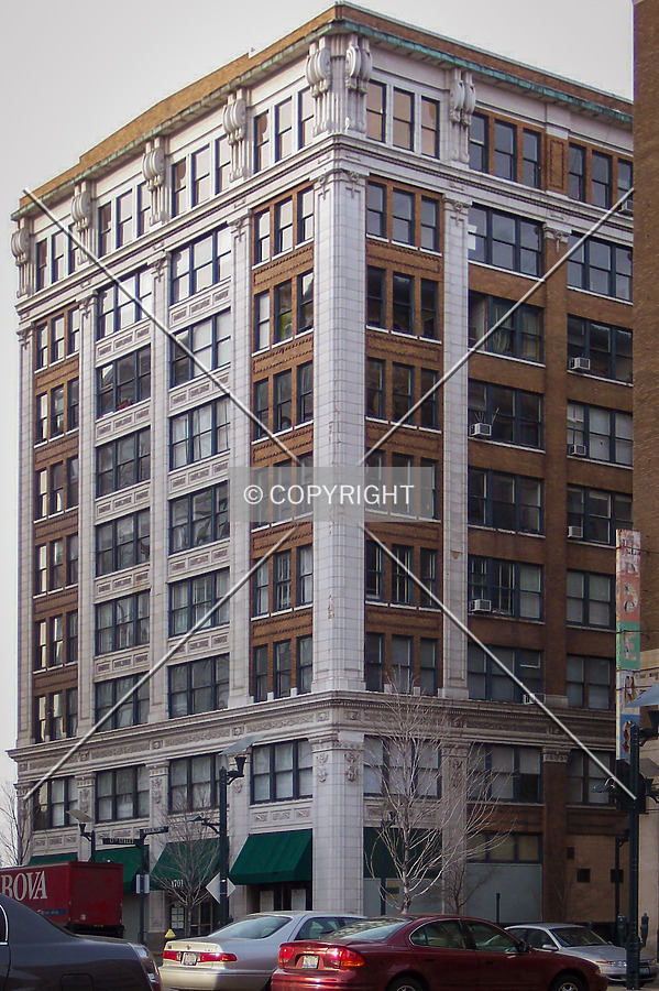 King Bee Building Photo 309-800-386 - Stock Image - SKYDB