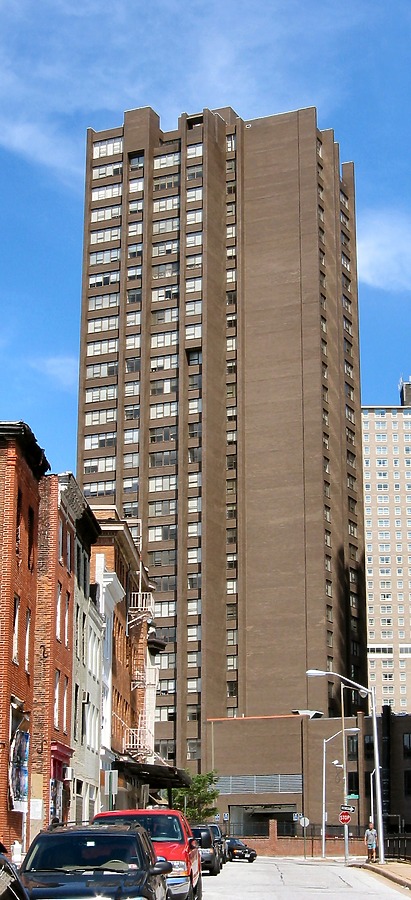 Charles Towers North Apartments Photo 311-268-872 - Stock Image - SKYDB
