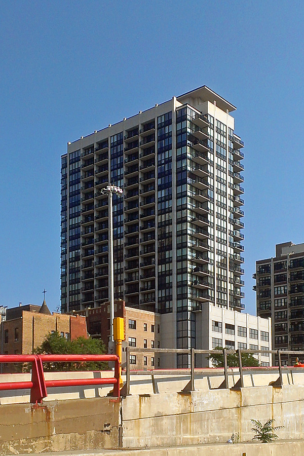 The Edge Lofts and Tower Photo 319-014-149 - Stock Image - SKYDB