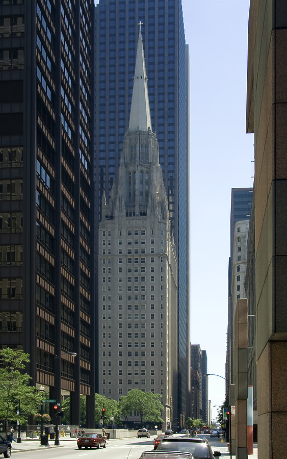 Chicago Temple Building Photo 353-747-352 - Stock Image - SKYDB