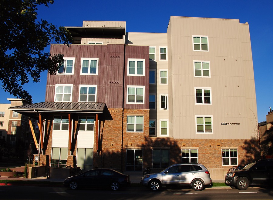 Union on Plum Apartments Photo 353-837-198 - Stock Image - SKYDB