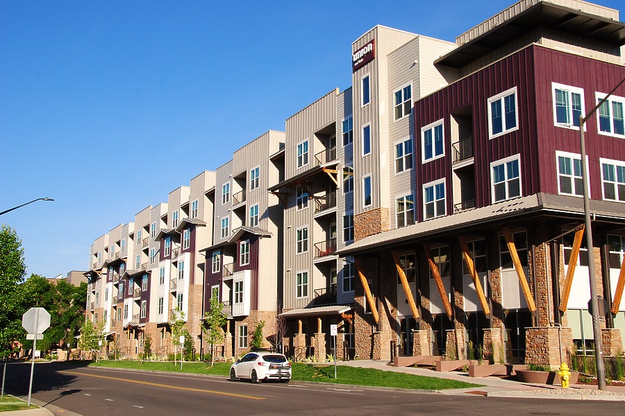 Union on Plum Apartments Photo 391-862-662 - Stock Image - SKYDB