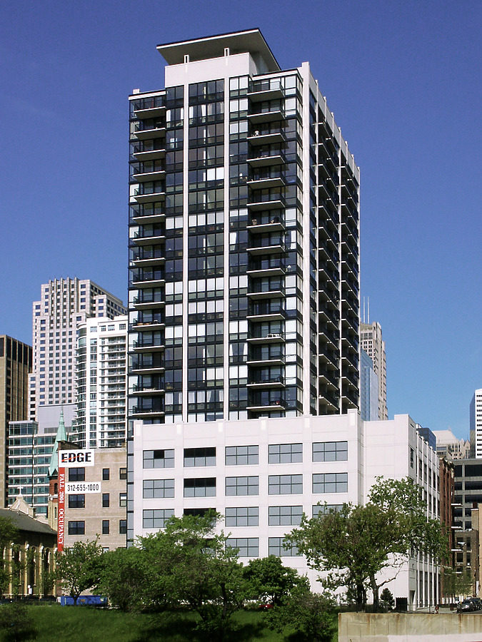 The Edge Lofts and Tower Photo 396-000-483 - Stock Image - SKYDB