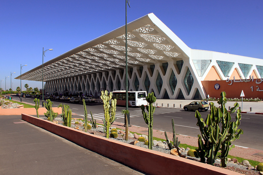 Marrakech-Menara Airport Terminal 1 Photo 438-579-925 - Stock Image - SKYDB