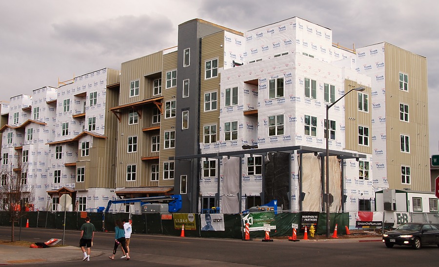 Union on Plum Apartments Photo 451-210-856 - Stock Image - SKYDB