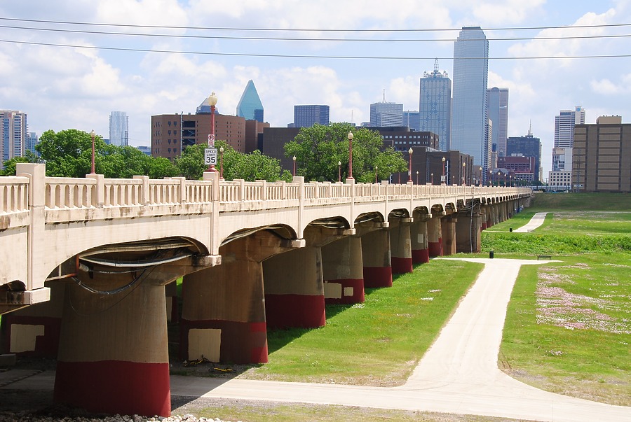 Commerce Street Viaduct Photo 460-397-769 - Stock Image - SKYDB