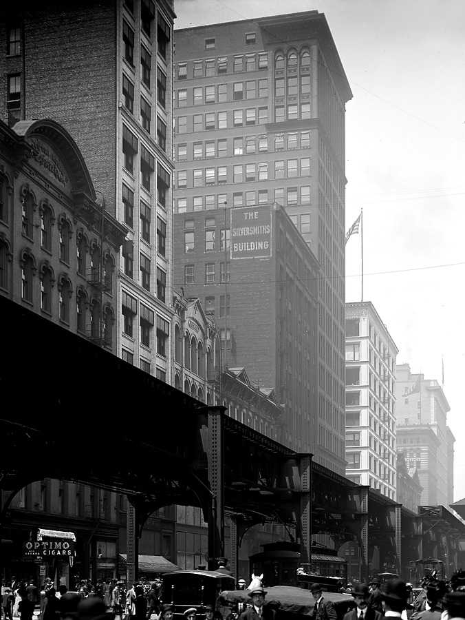 Heyworth Building Photo 468-342-021 - Stock Image - SKYDB