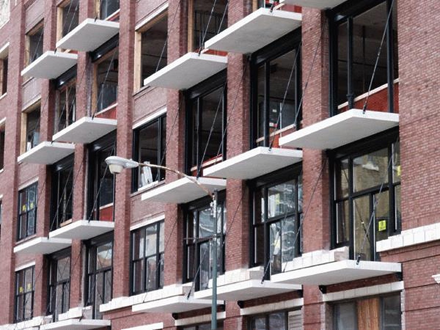 The Edge Lofts and Tower Photo 505-861-756 - Stock Image - SKYDB