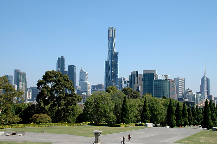 Eureka Tower in Melbourne - SKYDB