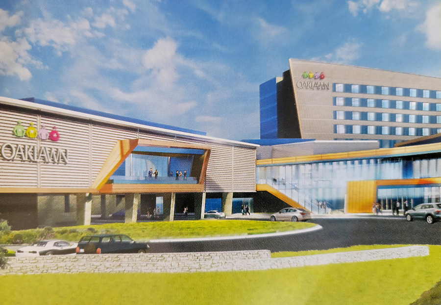 Oaklawn Racing Casino Resort Photo 536-542-205 - Stock Image - SKYDB