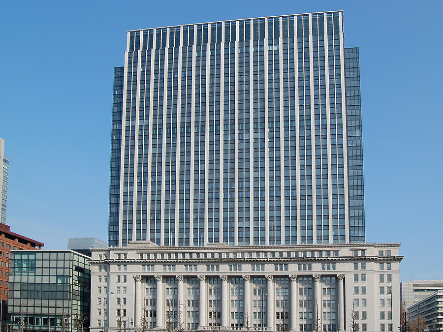 Meiji Yasuda Life Building Photo 547-396-406 - Stock Image - SKYDB