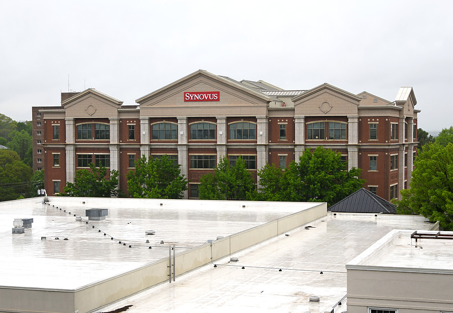 Athens First Bank & Trust Co Photo 549-083-824 - Stock Image - SKYDB