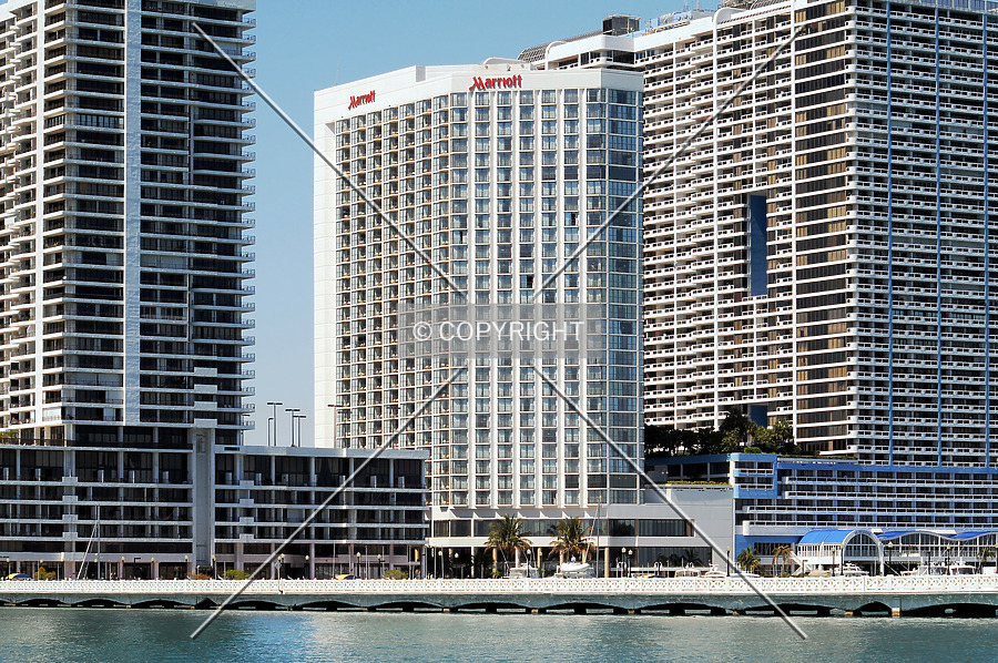 Biscayne Bay Marriott Hotel Photo 643-523-139 - Stock Image - SKYDB
