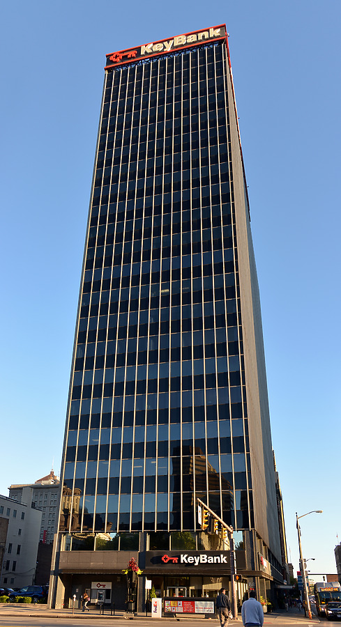 Key Bank Building Photo 694-950-795 - Stock Image - SKYDB