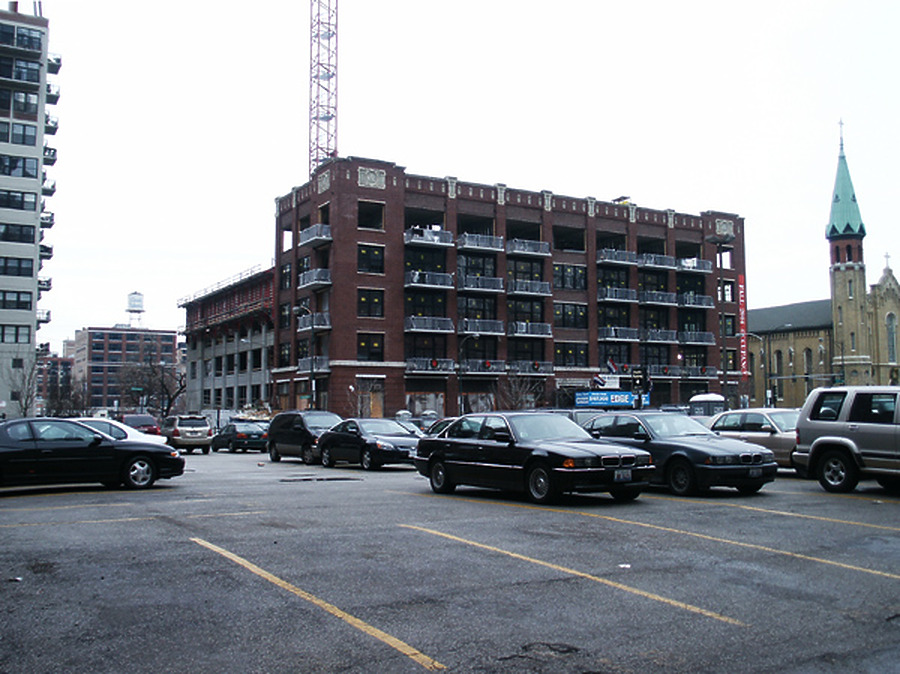 The Edge Lofts and Tower Photo 698-317-691 - Stock Image - SKYDB