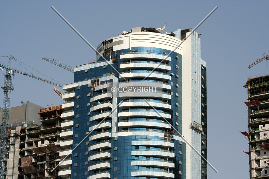 Saba Tower 3 Photo 737-663-800 - Stock Image - SKYDB