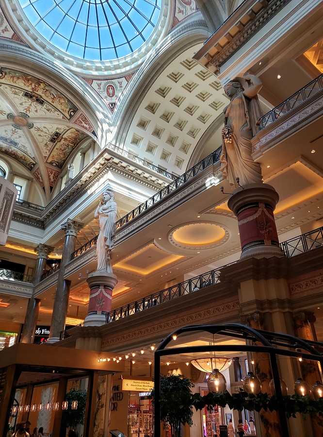 The Forum Shops at Caesars Photo 749-235-270 - Stock Image - SKYDB