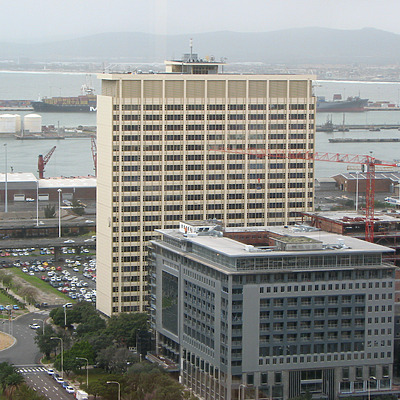 Naspers Centre in Cape Town - SKYDB