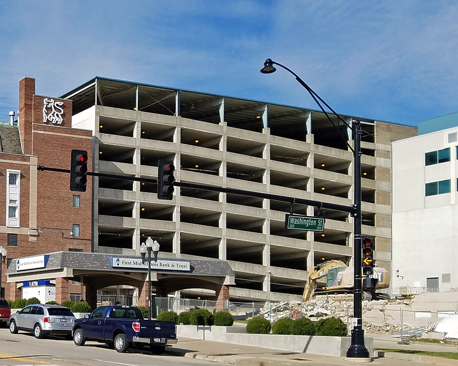 One Technology Plaza Parking Deck Photo 871-932-127 - Stock Image - SKYDB