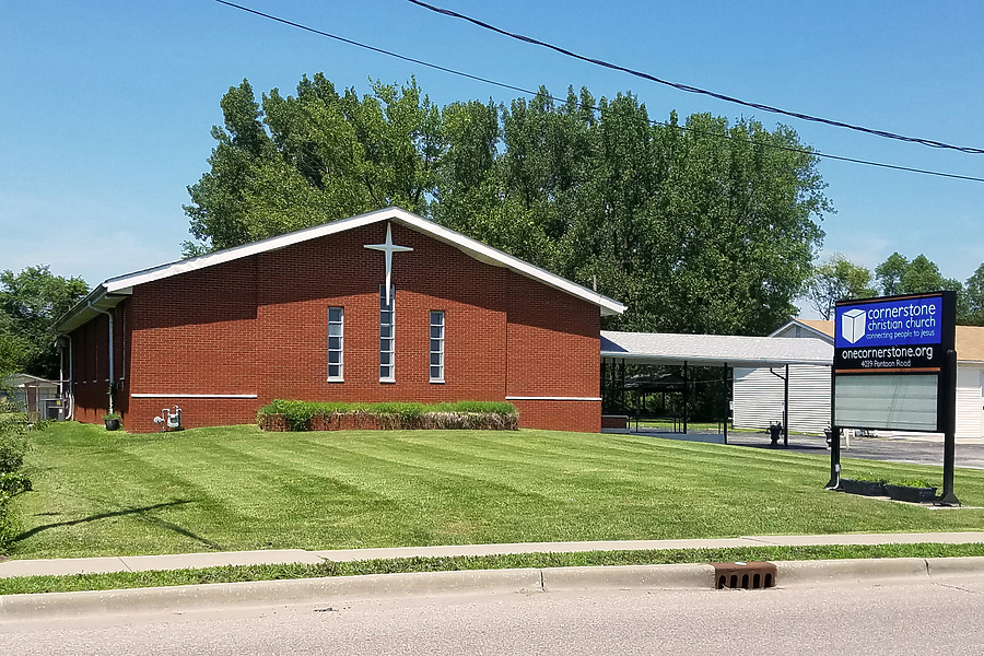 Cornerstone Christian Church Photo 897-984-517 - Stock Image - SKYDB