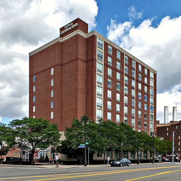 Hilton Garden Inn Detroit Downtown Photo 930-963-858 - Stock Image - SKYDB