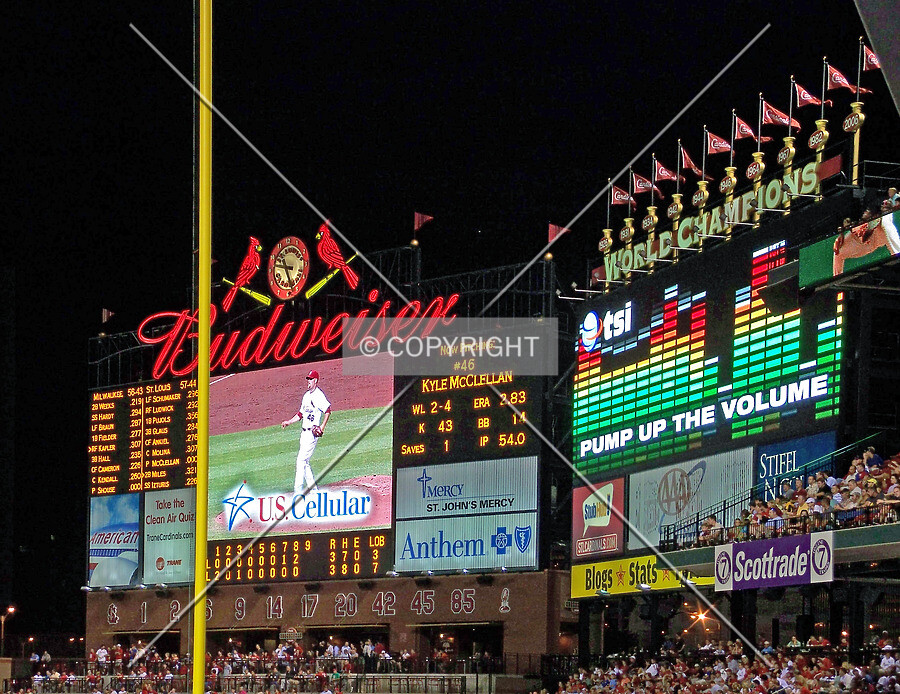 Busch Stadium Photo 950-868-080 - Stock Image - SKYDB