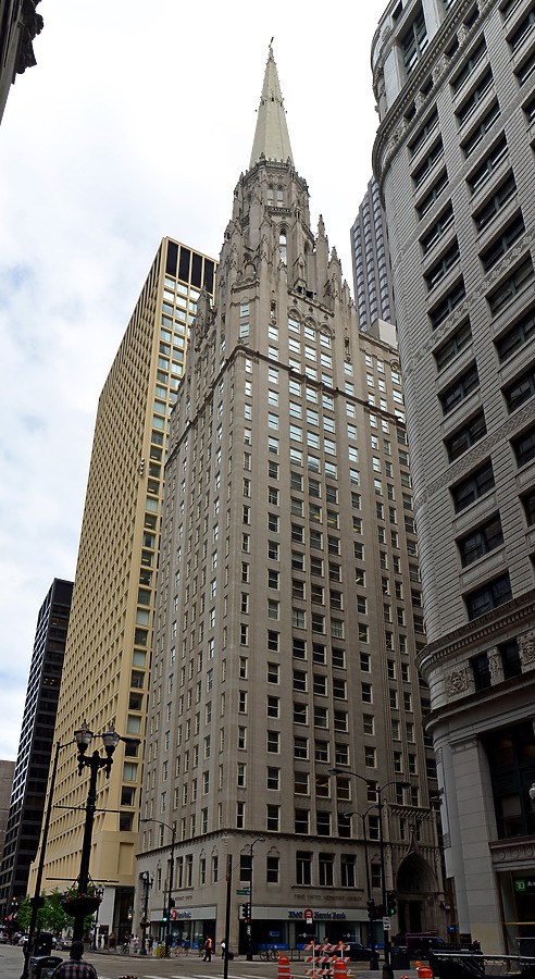 Chicago Temple Building Photo 961-608-287 - Stock Image - SKYDB