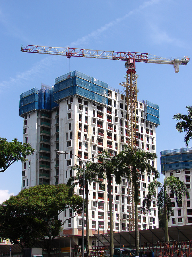 The Pinnacle@Duxton Block 1A Photo 985-485-666 - Stock Image - SKYDB