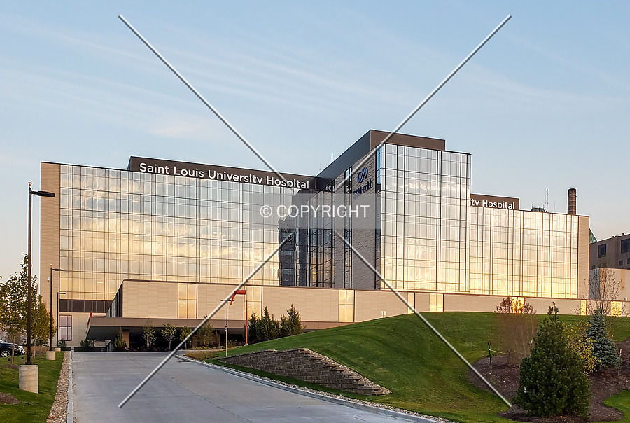 SSM Saint Louis University Hospital Tower Photo 985-753-565 - Stock ...