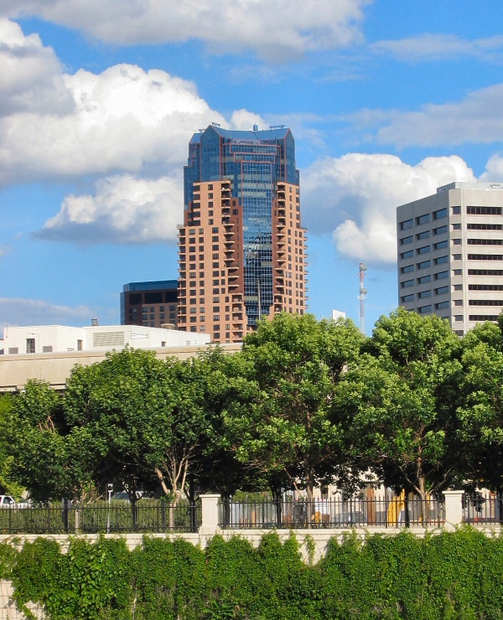 Galtier Towers Jackson Tower Photo 987-170-984 - Stock Image - SKYDB